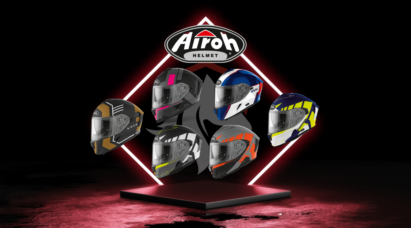Airoh Spark Helmet – Ironhorse Motorsports